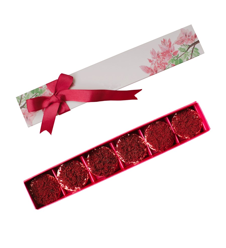 Red Velvet Mini Cheesecake Box 6’Lı | LilyanaFlowers